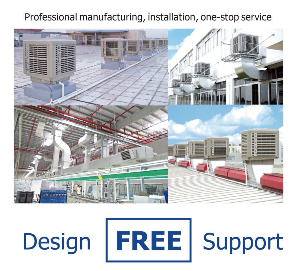 Excelair Open Space Cooling System